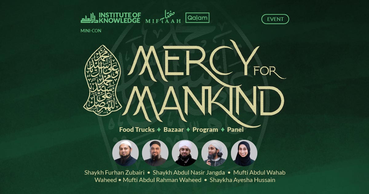 Mercy for Mankind Event Oct 5 2024 | Institute of Knowledge